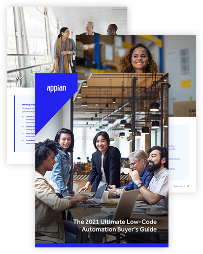 Low-Code Buyer's Guide - Low Code Automation | Appian | Appian