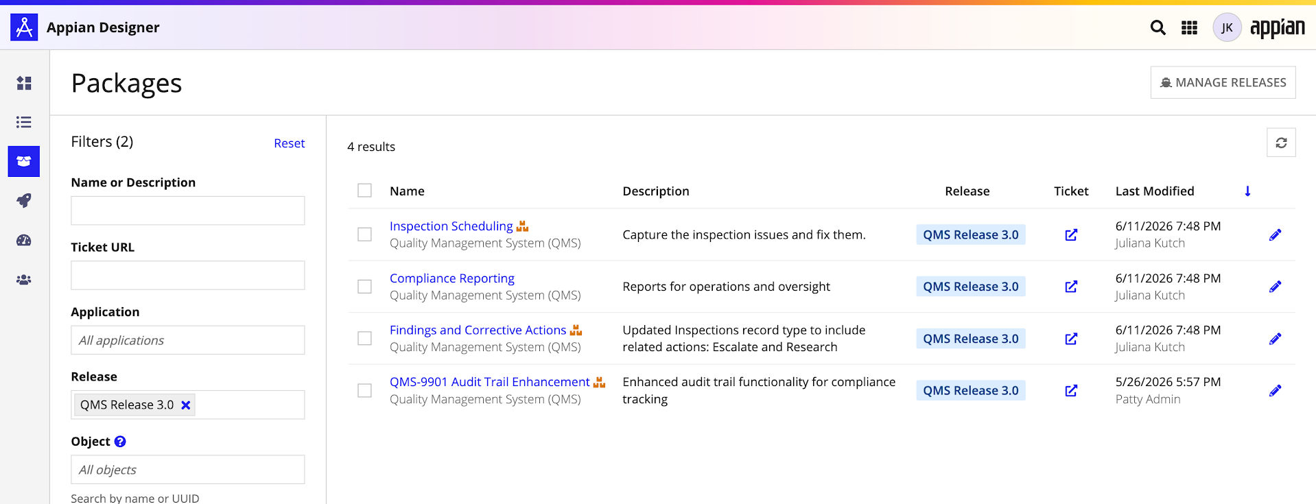 Introducing: Appian Native Release Management