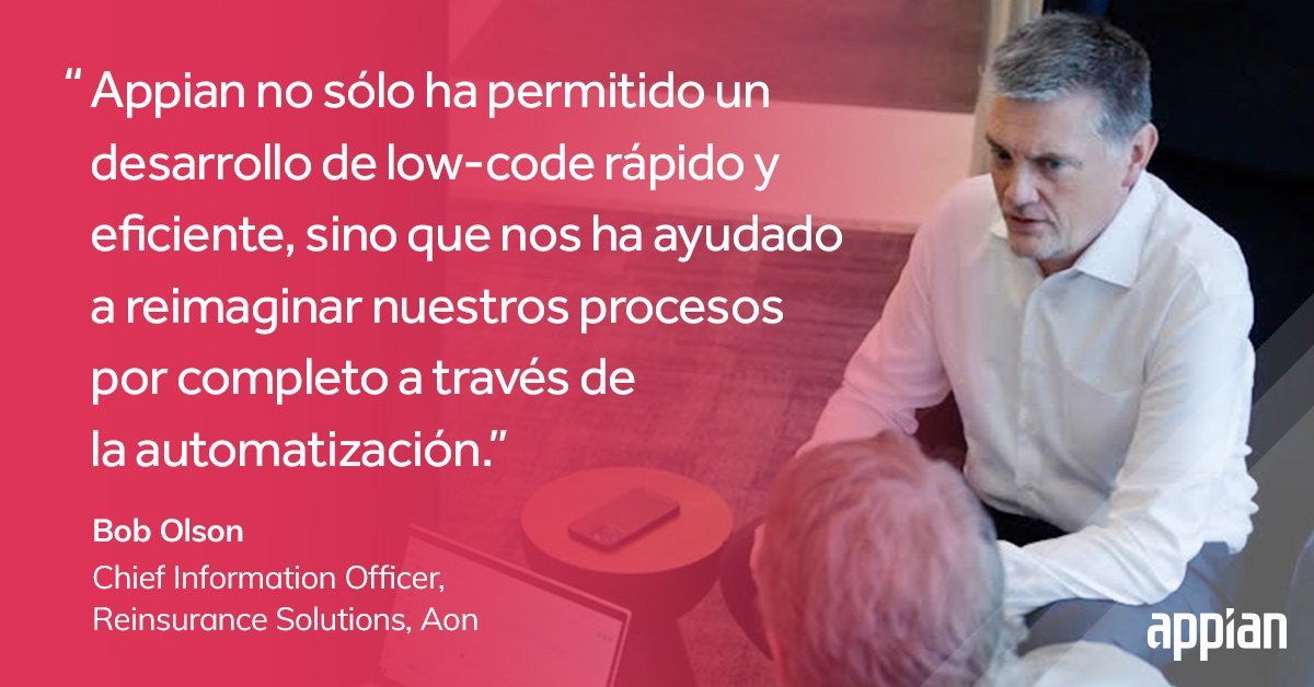 Aon transforma el procesamiento de reclamaciones de reaseguro con Appian | Appian
