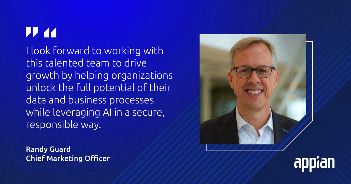 Appian Appoints Randy Guard as Chief Marketing Officer